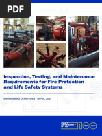 Fire Safety Maintenance Report (FSMR) : Sinsp Ethel C Margaha | PDF ...
