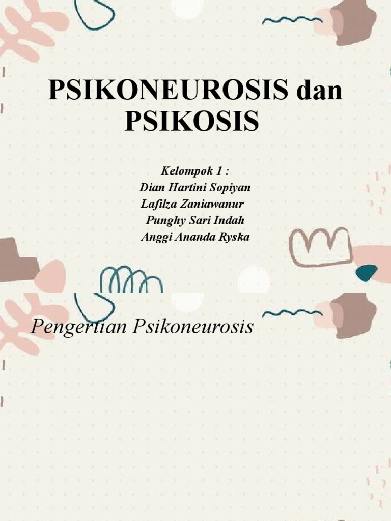 Psikoneurosis & Psikosis | PDF