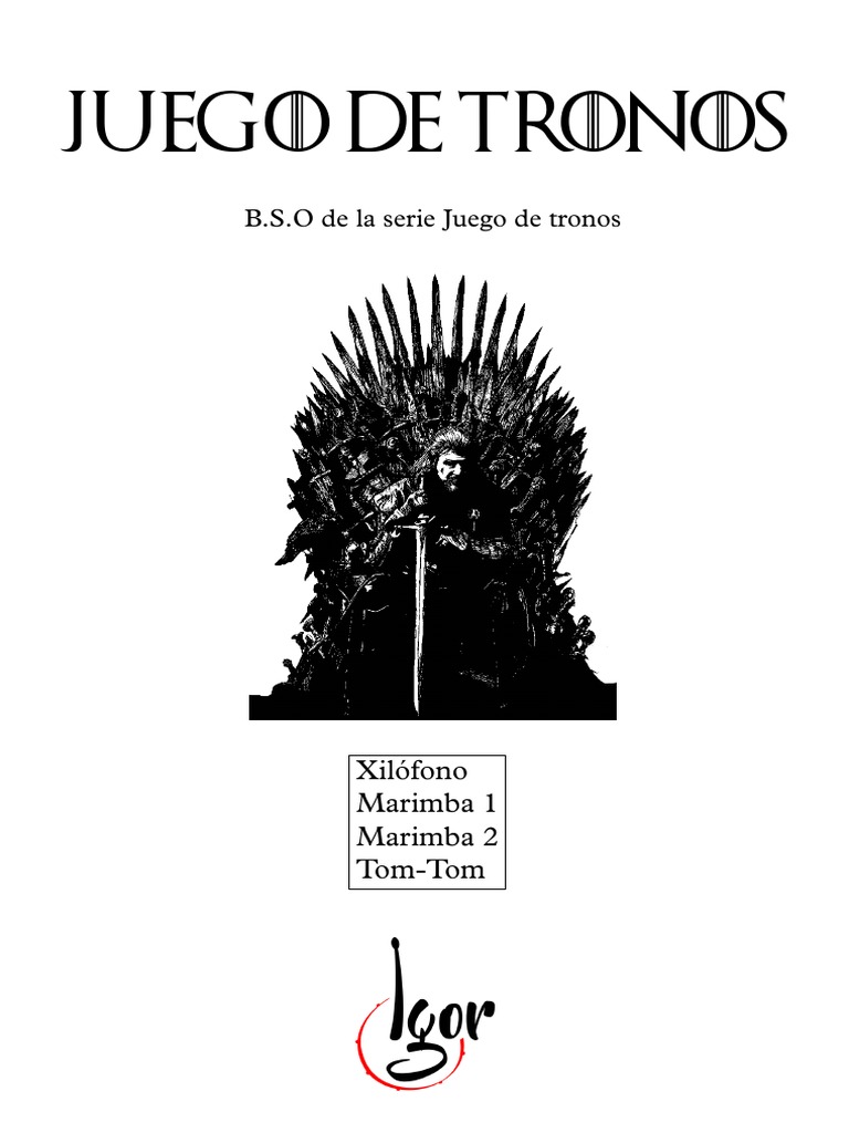 Juego de Tronos - Partitura y Partes | PDF