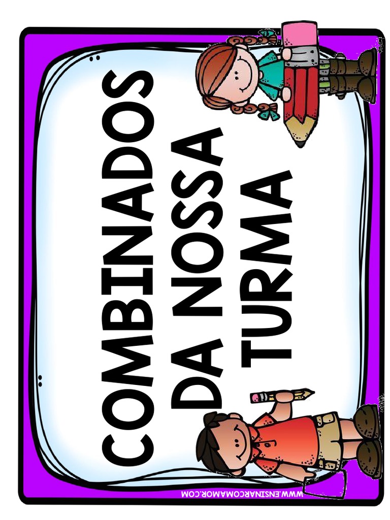 Combinados da Turma para Imprimir | PDF