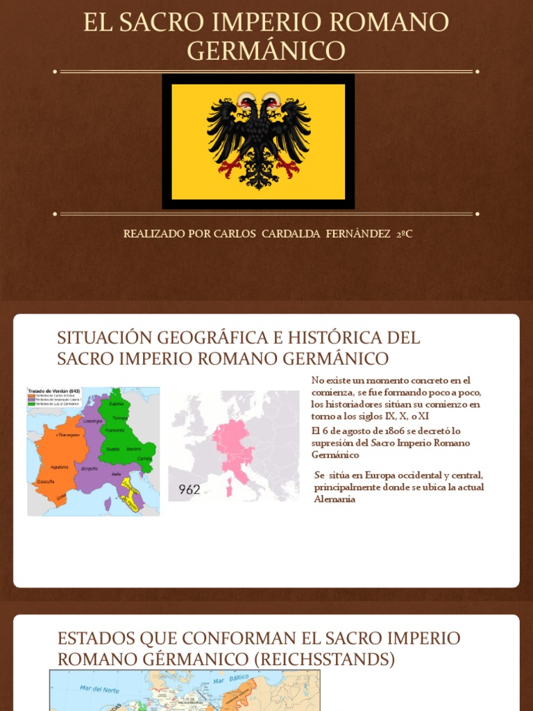 El Sacro Imperio Romano Germánico | PDF | Viajes y turismo | Clásicos