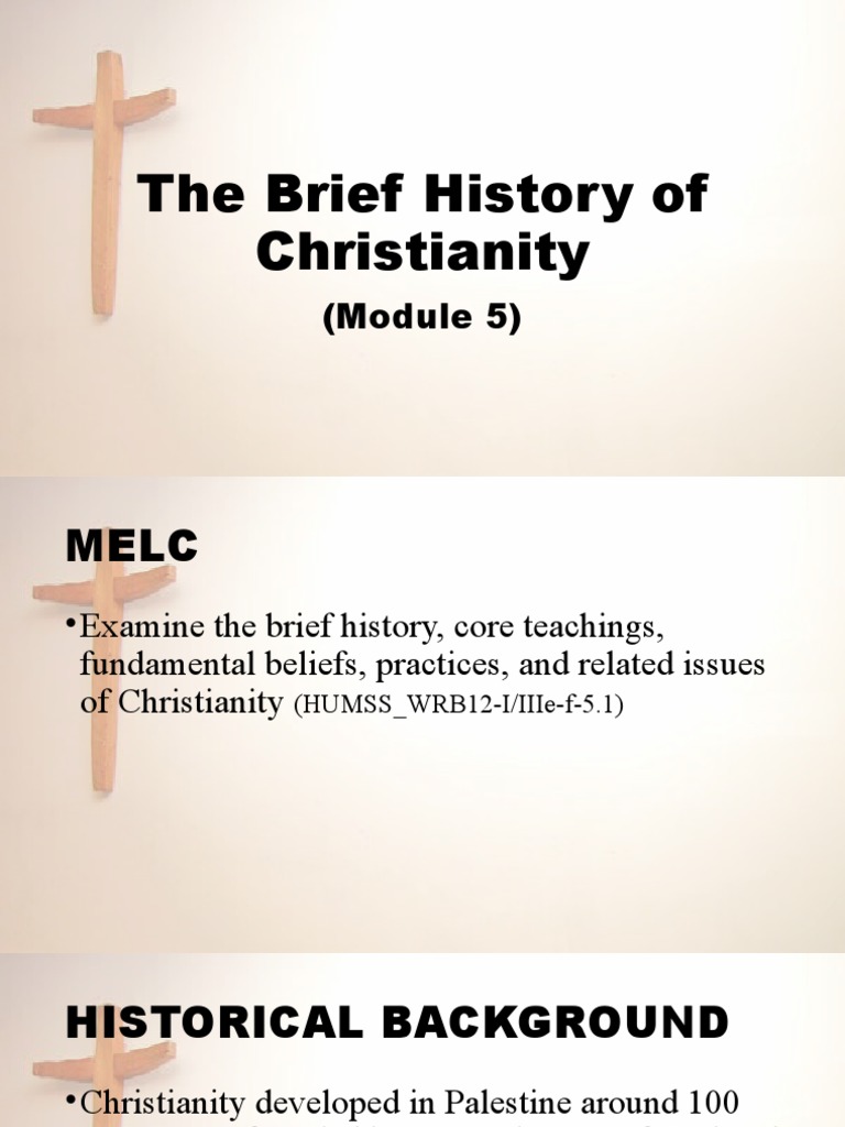 The Brief History of Christianity (12HUMSS1) | PDF | Ten Commandments ...
