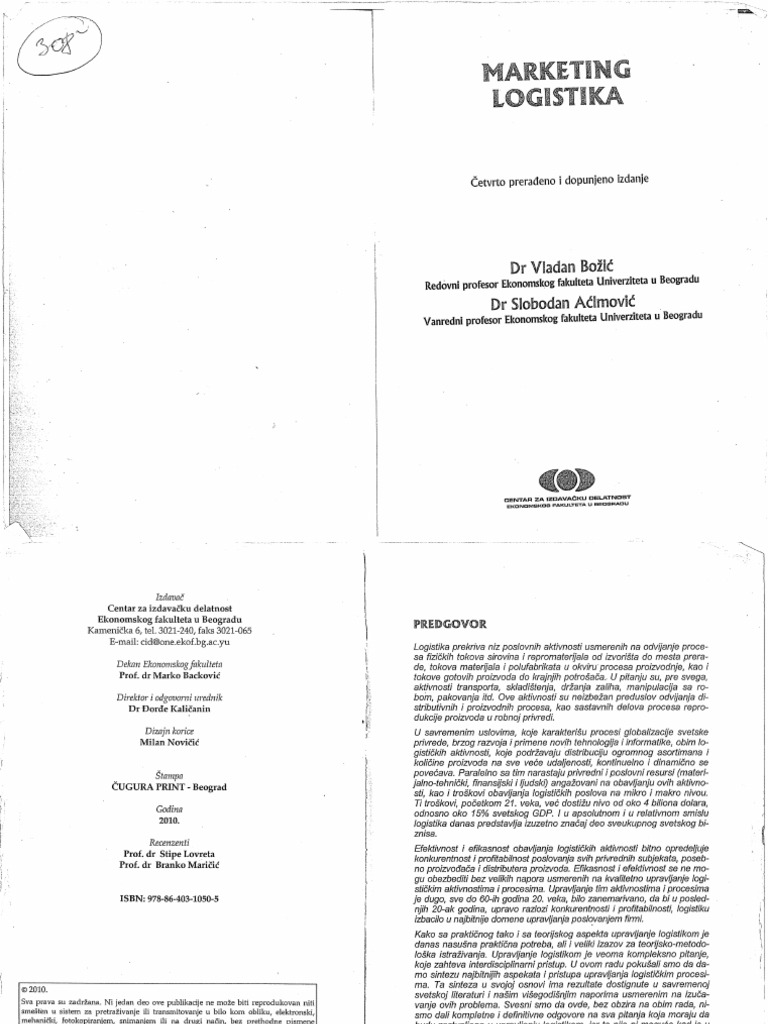 Marketing Logistika | PDF