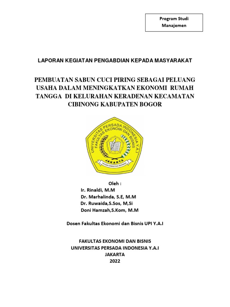 Laporan Abdimas Pages 4 21 | PDF