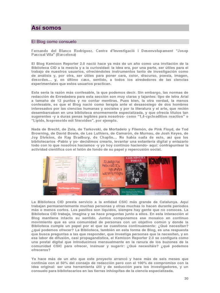 12 - El Blog Como Consuelo | PDF