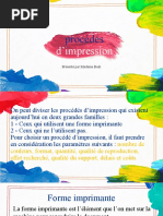 Étapes de la chaîne graphique imprimée | PDF | Impression | Graphisme
