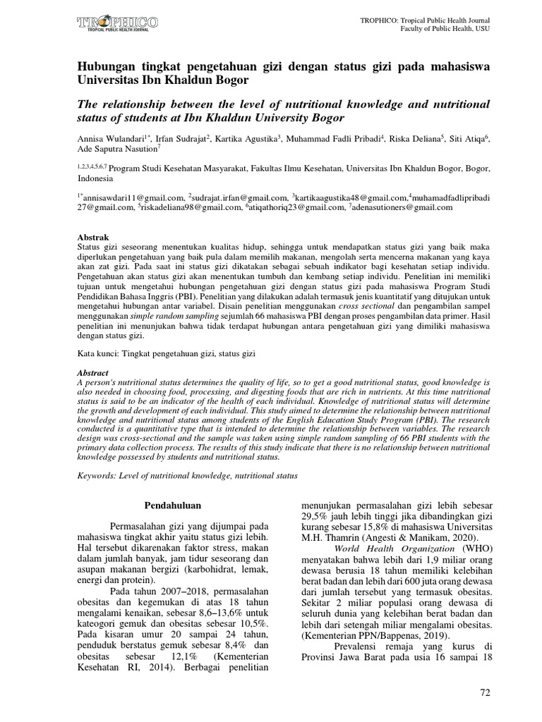 Wulandari DKK 2021 | PDF | Kesehatan Holistik