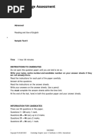 CAE Use of English Full Test Teacher Handbook 08 | PDF | Mosquito ...