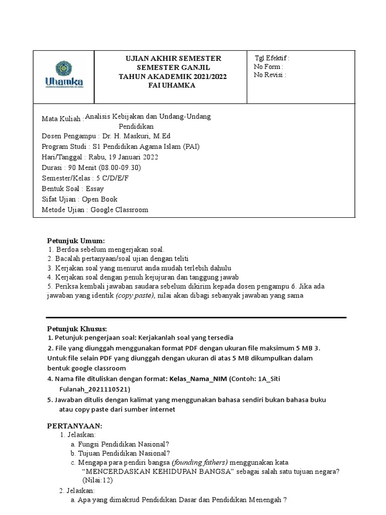 uas-analisis-kebijakan-dan-uu-pendidikan-maskuri-pdf