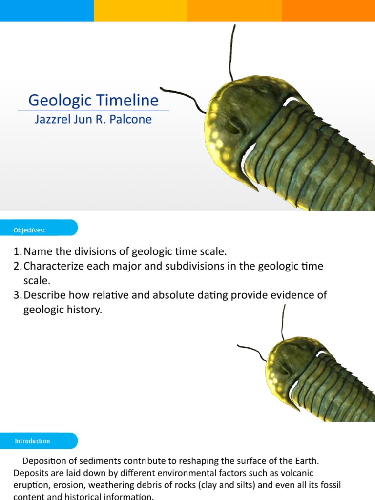 EARTH SCIENCE Week 7 Day 1 Geologic Time Scale Relative and Absolute ...