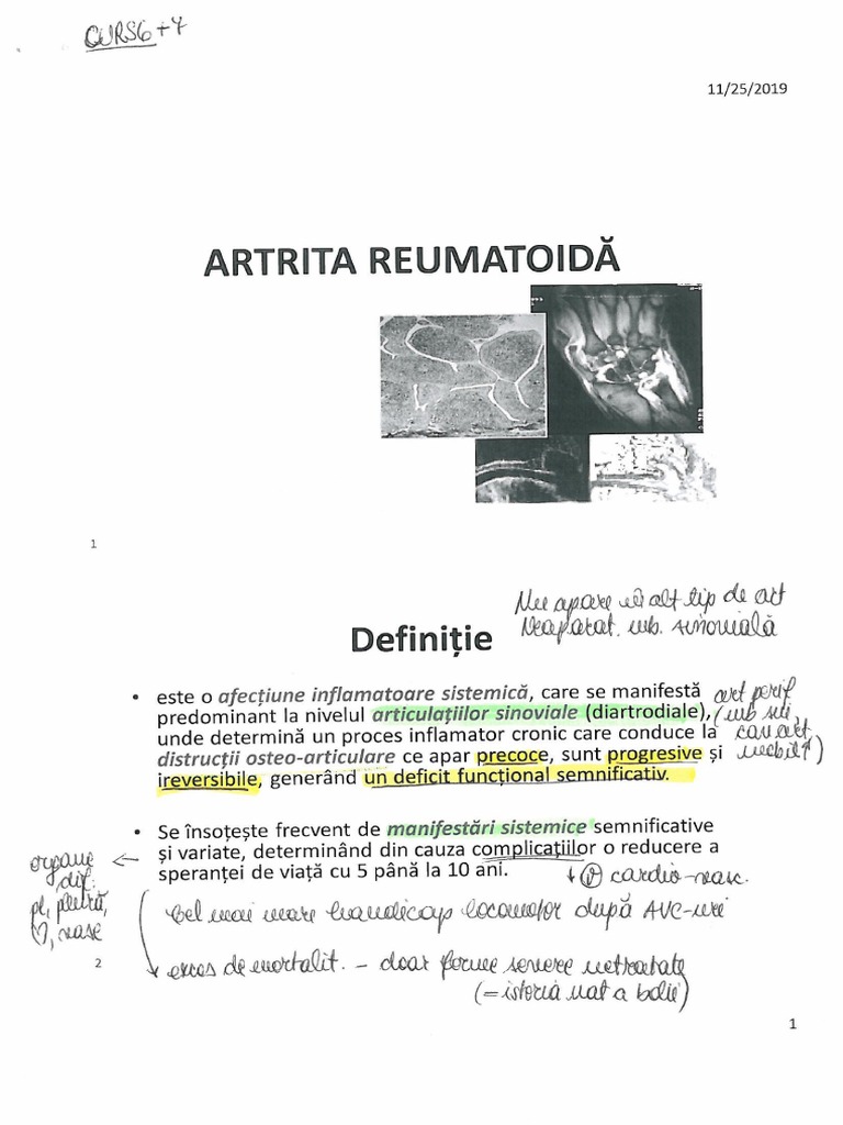 6-7 - Artrita Reumatoida | PDF