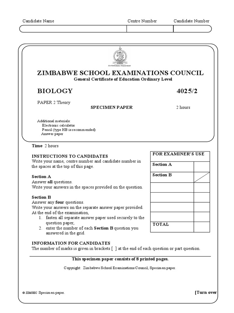 Biology p2 Form 4 | PDF | Cell (Biology) | Enzyme