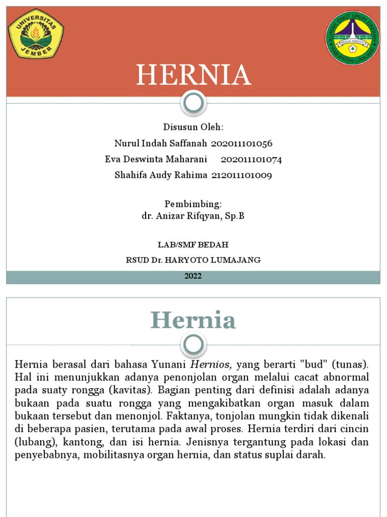 Tentiran Hernia | PDF