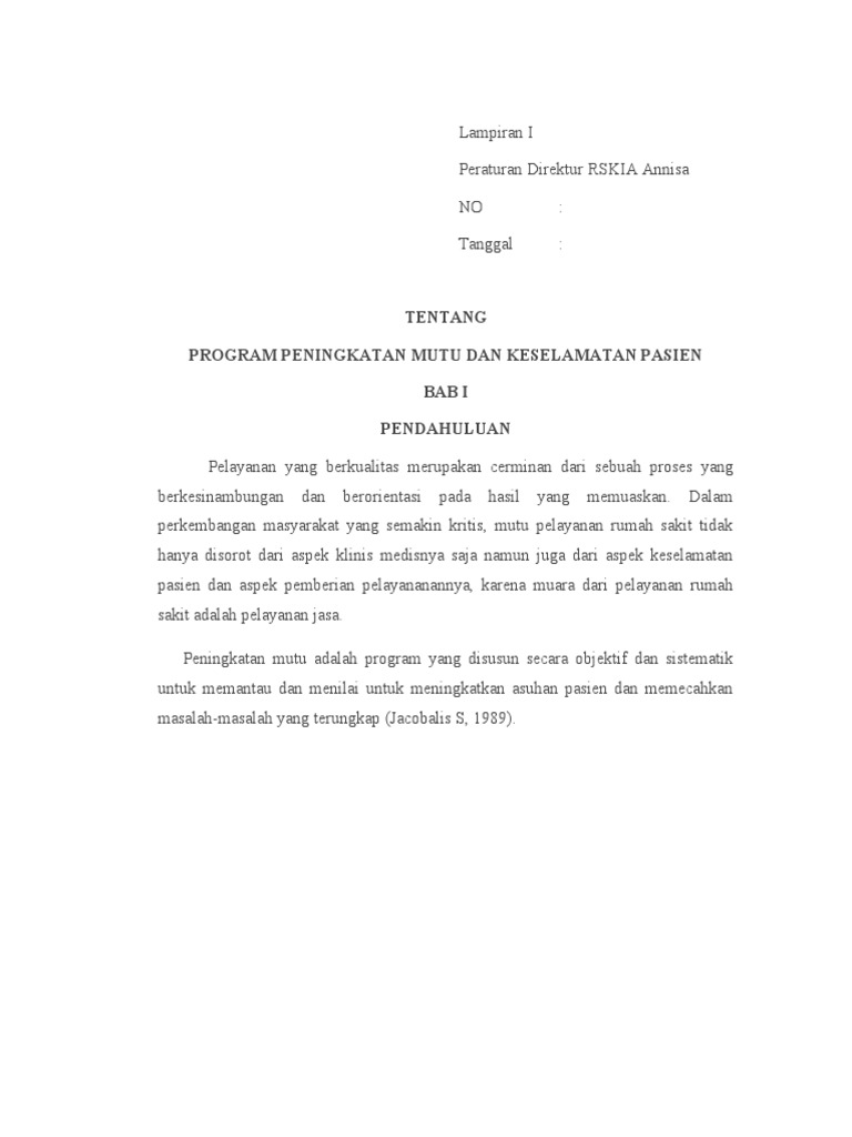 Regulasi Program PMKP | PDF