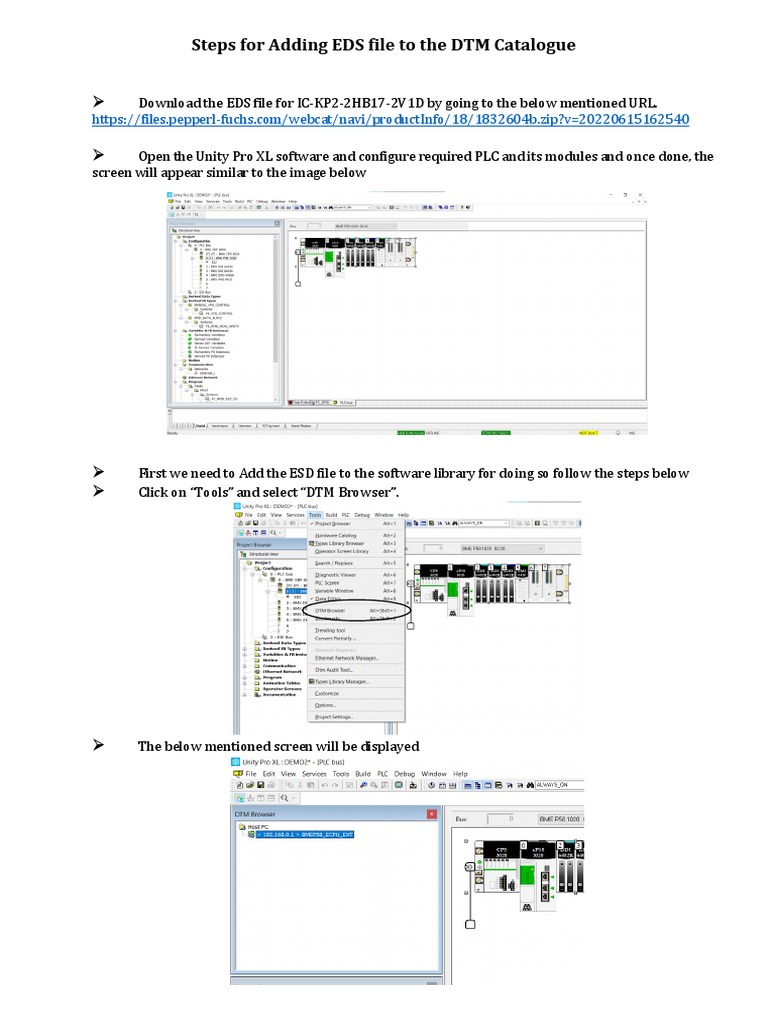 Schneider RFID EDS Configuration | PDF | Programmable Logic Controller | Input/Output