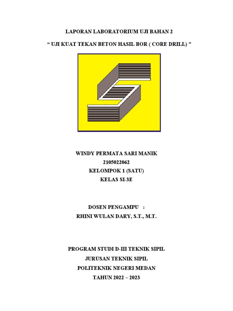Laporan Lab Core Drill | PDF