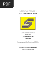 Uji Kuat Lentur Beton ASTM C293 | PDF