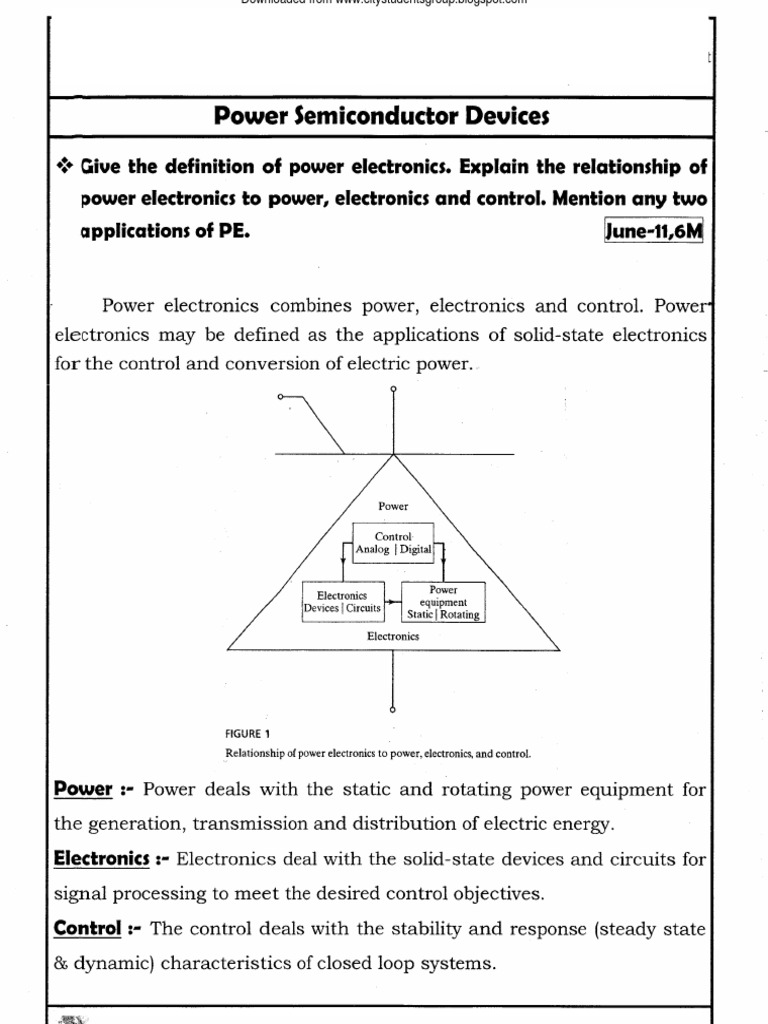17EC73-Complete Notes &VTU QP | PDF | Bipolar Junction Transistor ...