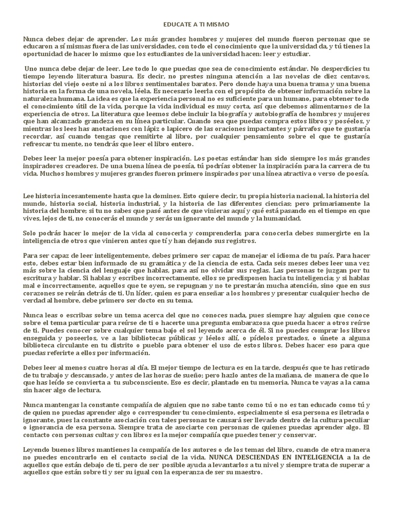 Marcus Garvey (1559) | PDF | Conocimiento | Mente