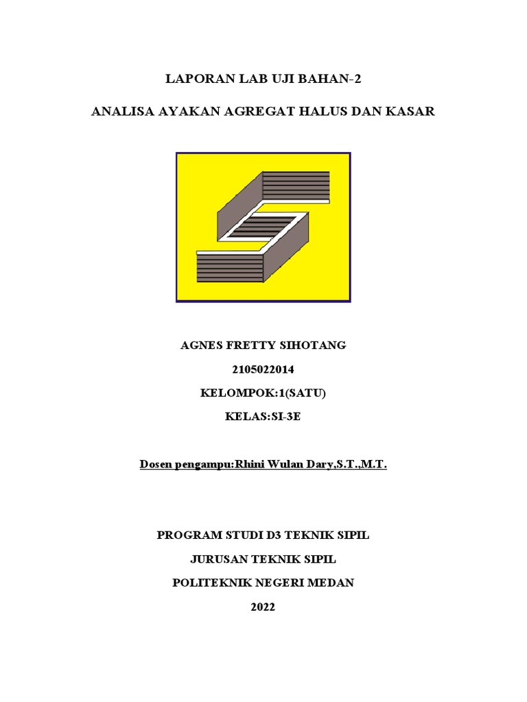 Analisa Ayakan Agregat Halus dan Kasar | PDF