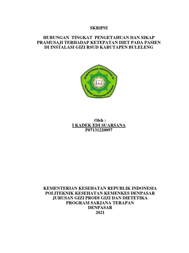 1 | PDF | Kesehatan Holistik