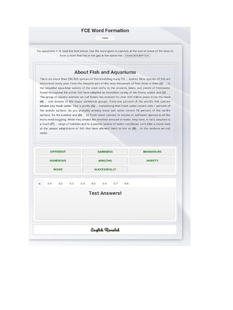 English Lab | PDF