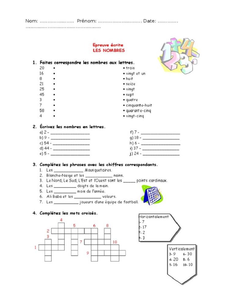 Devoir 2 Sur TEAMS - Les Numéros | PDF
