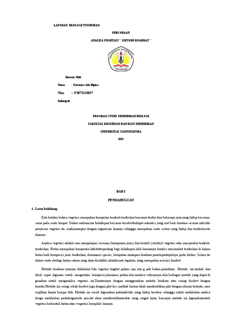 Metode Kuadrat | PDF