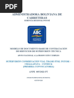 Seguimiento de Proyectos UPRE en Bolivia | PDF