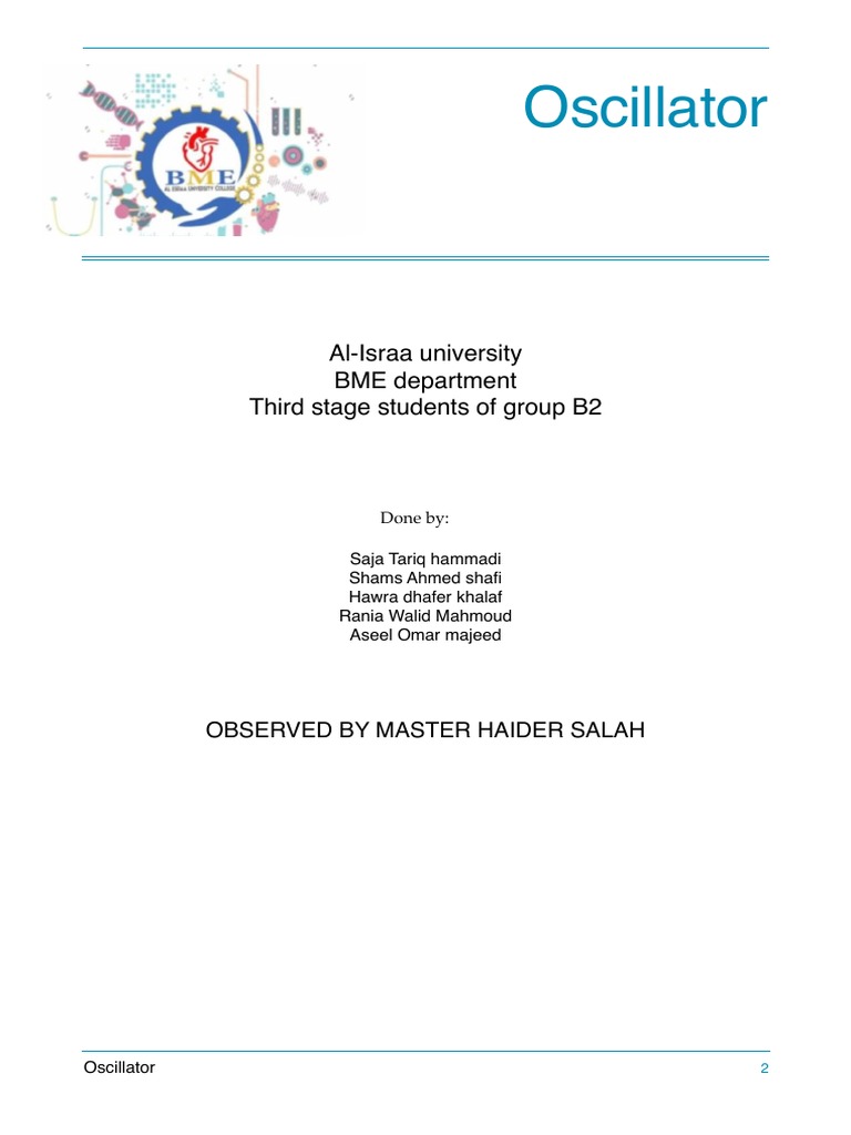 Understanding Electronic Oscillators | PDF | Electronic Oscillator | Inductor