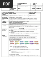 Grade 3 Curriculum Guide in Math | PDF | Multiplication | Teaching ...