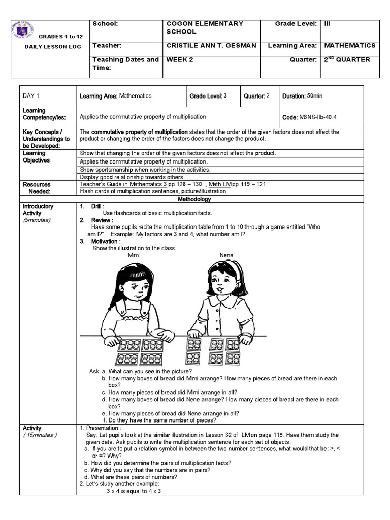 Math Week 2 | PDF | Multiplication | Cognition