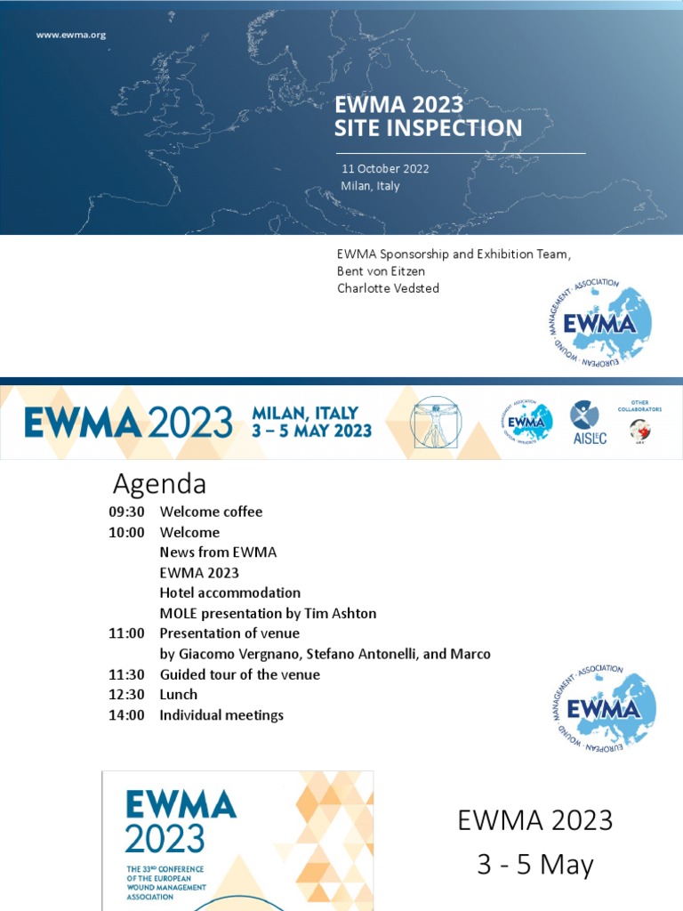 EWMA 2023 Conference Details and Venue | PDF | Milan | Ios