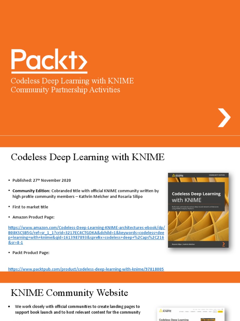 Codeless Deep Learning With KNIME Partnership (4) 1 1 1 | PDF | Internet | Mass Media