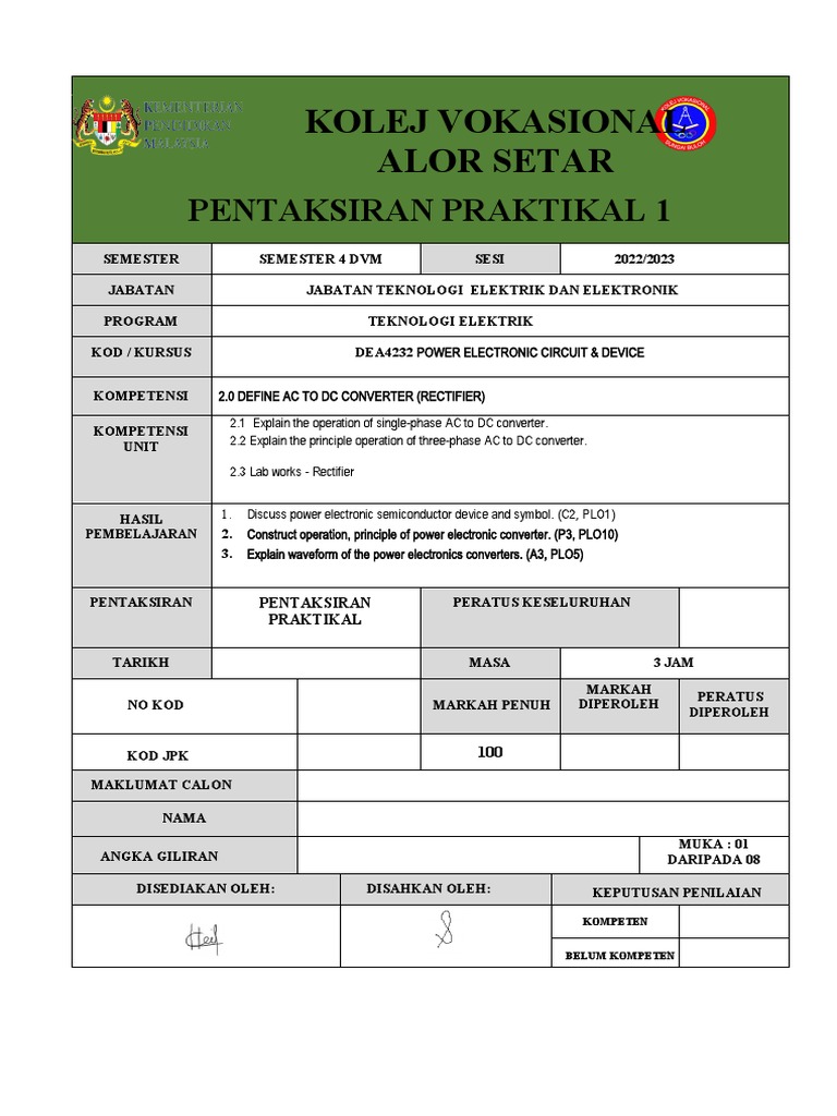 Dea 4232 PS1 Full Wave Uncontrolled Rectifier | PDF