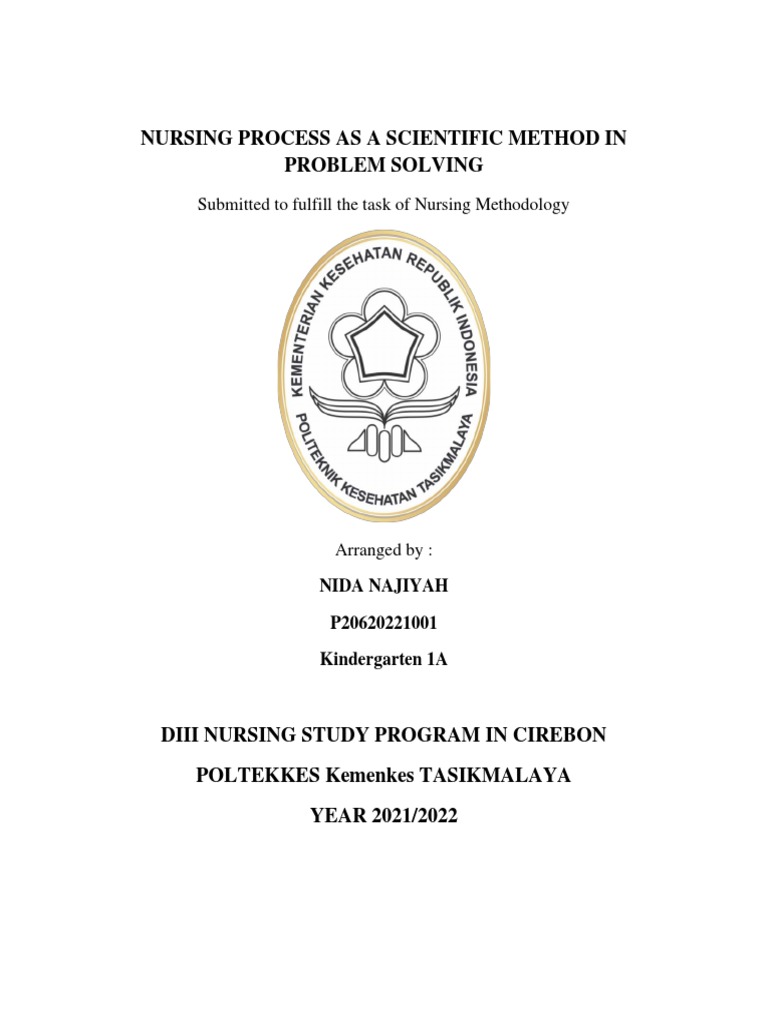 001 - Nida Najiyah - NURSING PROCESS AS A SCIENTIFIC METHOD IN PROBLEM ...