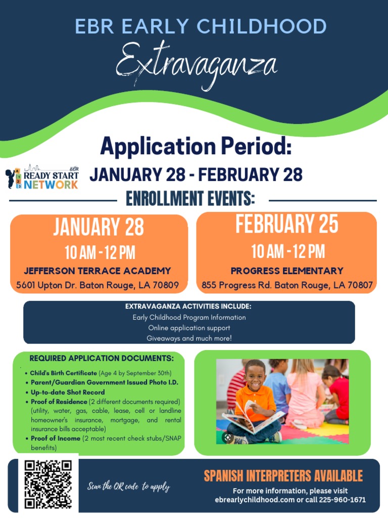 Updated Ebr Early Childhood Extravaganza Flyer 2023 1 1 | PDF