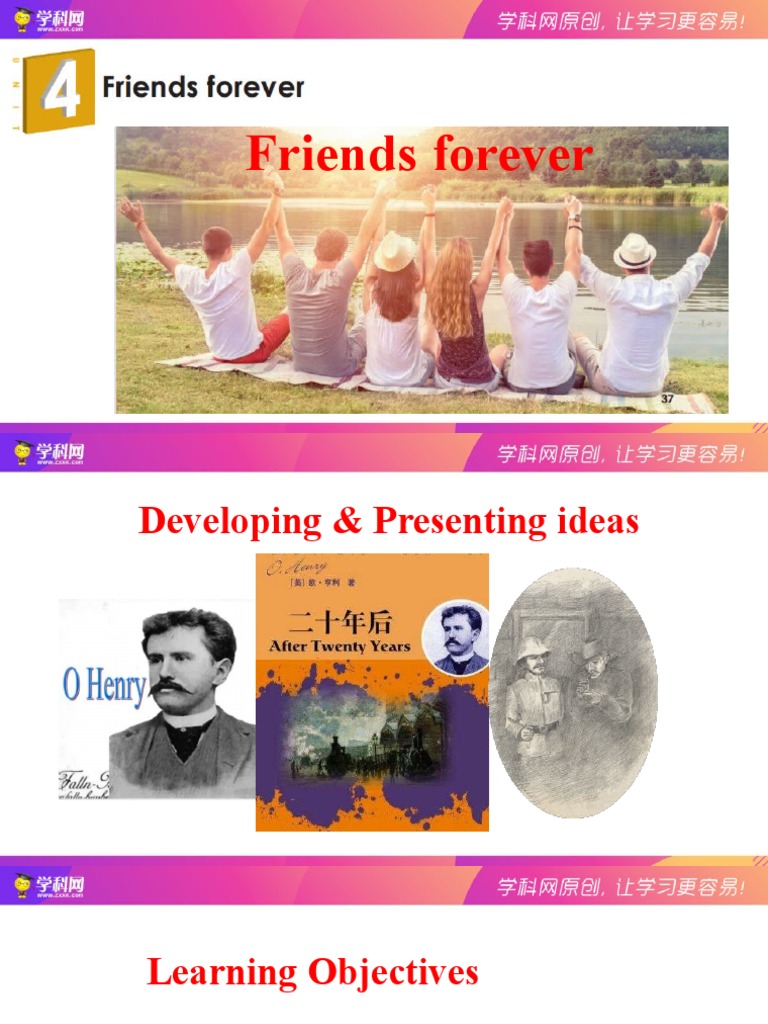 Unit 4 Friends Forever Developing & Presenting Ideas-2022-2023学年高一英语上学期同步精品课堂（外研版2019必修第一册 ...