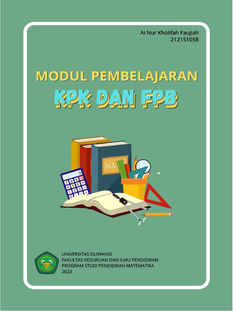 E-Modul KPK Dan FPB | PDF