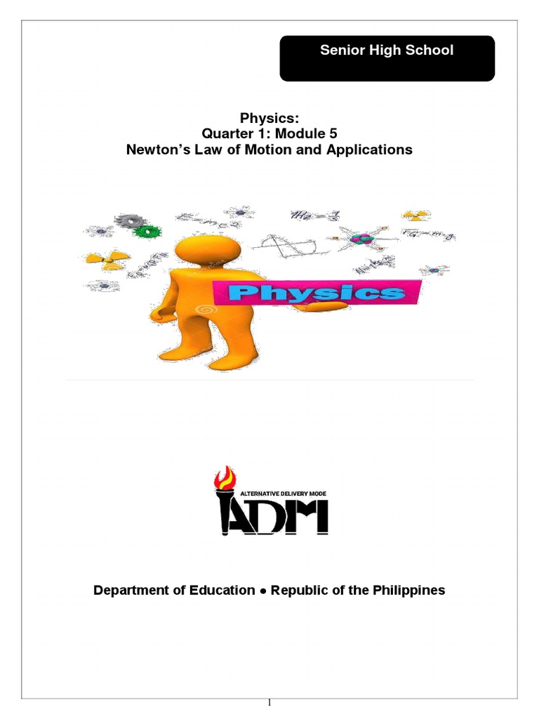 General Physics12 Quarter 1 Module 5 | PDF | Force | Friction