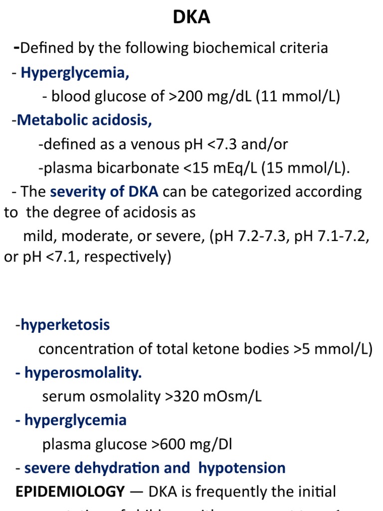 7 Dka | PDF | Causes Of Death | Diseases And Disorders