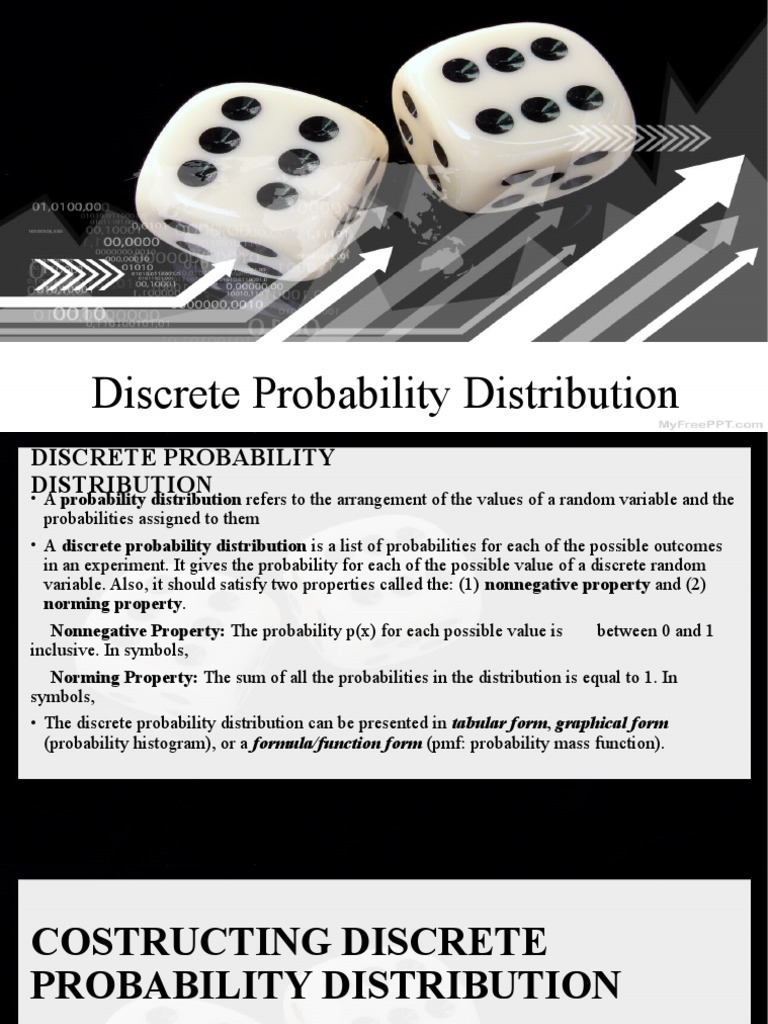 4 Discrete Probability Distribution | PDF | Probability Distribution ...