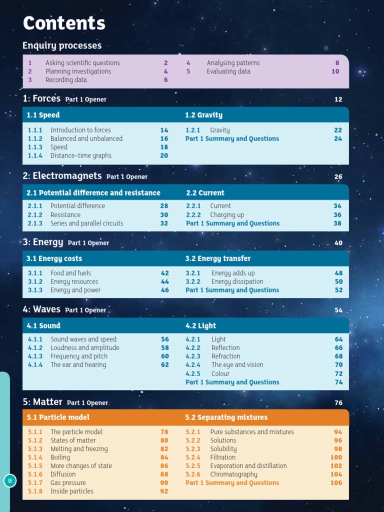 AQA KS3 Science Activate Student Book 1 Look Inside | PDF | Watt | Friction