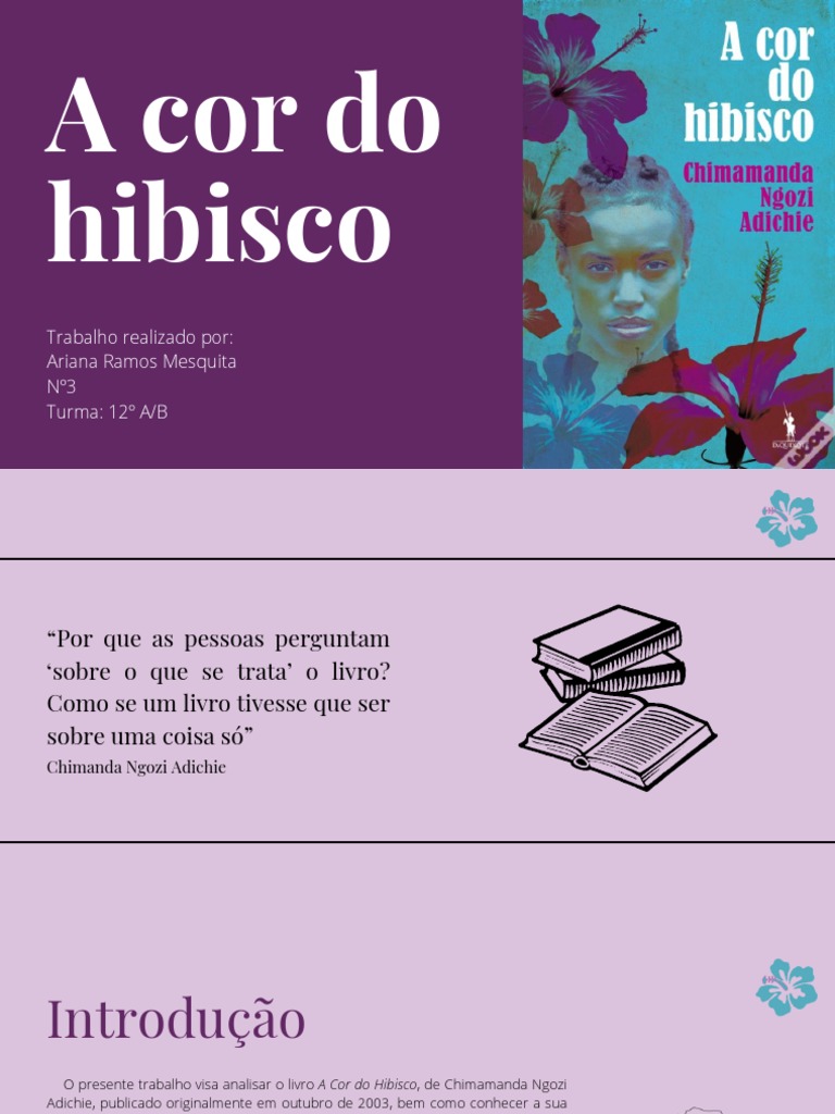 A Cor Do Hibisco | PDF