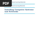 CSS NC II CORE 1: Install & Configure Computer Systems | PDF | Microcomputers | Installation ...