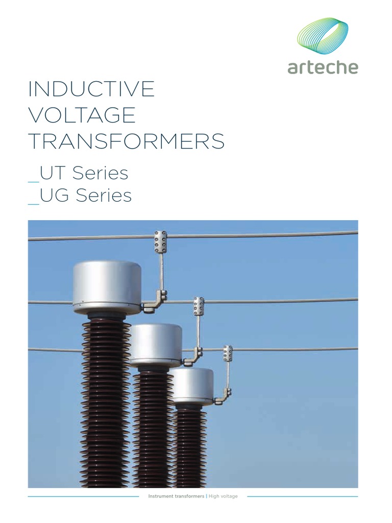 ARTECHE CT Inductive EN | PDF | Transformer | Capacitor