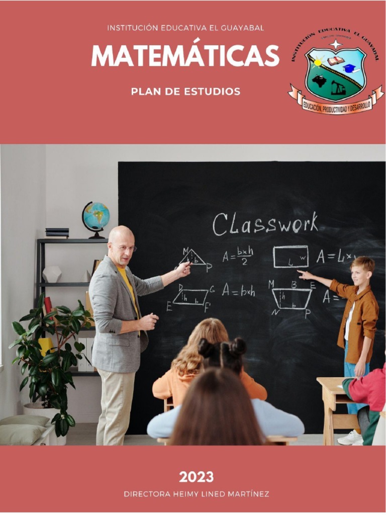 Plan - de Matematicas - 2023 | PDF | Aprendizaje | Geometría