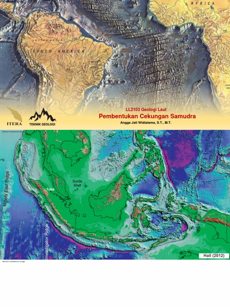 LL2103 Geologi Laut 2 Pembentukan Cekungan Samudera | PDF