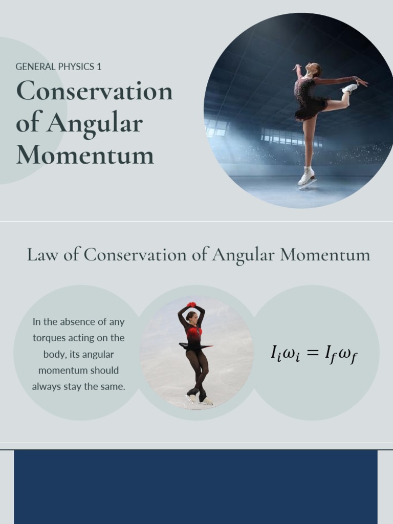 Week 8.2 - Conservation of Angular Momentum | PDF | Rotation Around A ...