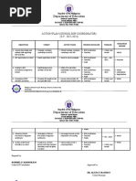 Esp Action Plan 2022-2023 | PDF | Teachers | Disciplines